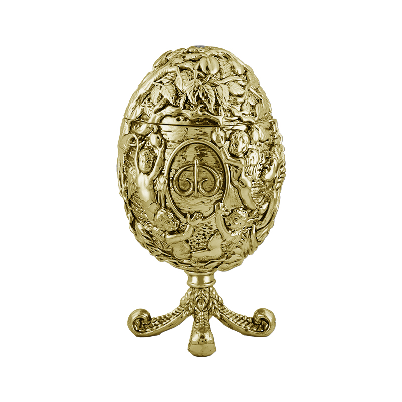 China Vintage Gold Alloy Luxury Jewelry Box Storage Luxury Jewelry Box ...